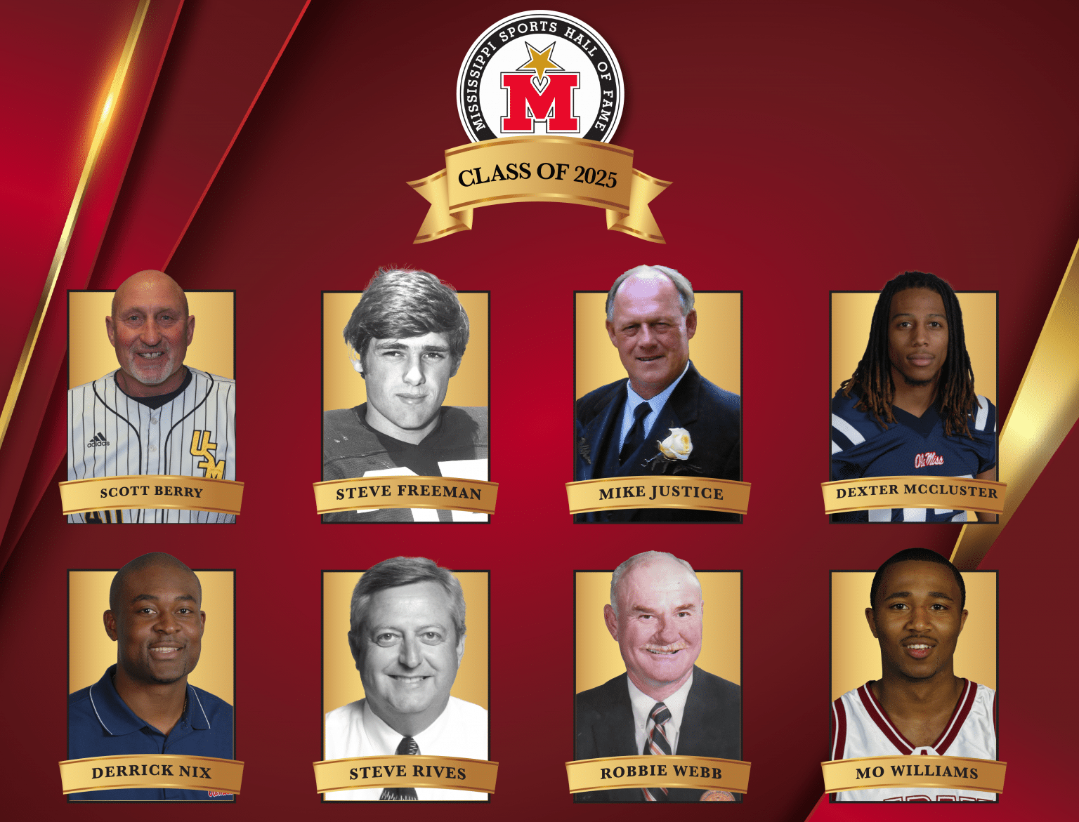 Mississippi Sports Hall of Fame Unveils Class of 2025 - Mississippi ...
